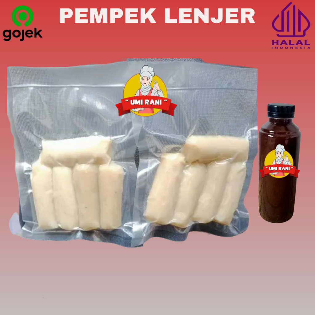 Jual Empek Empek Palembang Asli Umi Rani Pempek Lenjer Peket ikan paket ...