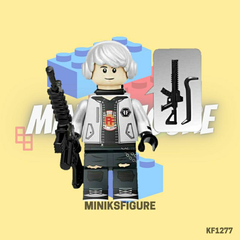 Jual Mainan Balok Susun Minifigure Maxim | Game Free Fire | FF | Shopee ...