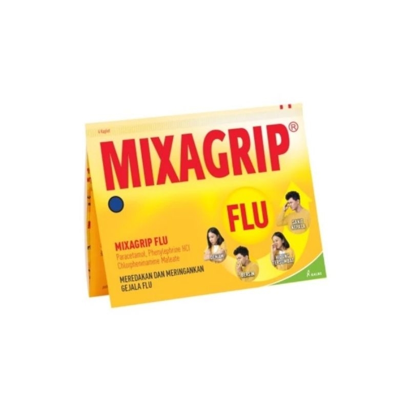 Jual Mixagrip Flu Strip 4 Tablet | Shopee Indonesia