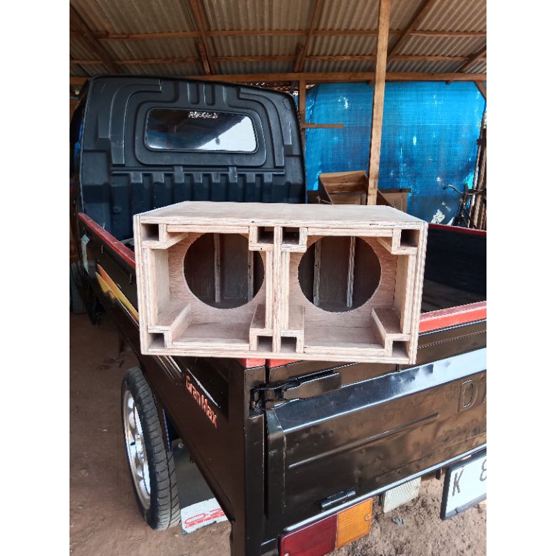 Jual box planar 6 in 6" 6 inch double 12mm rapi | Shopee Indonesia