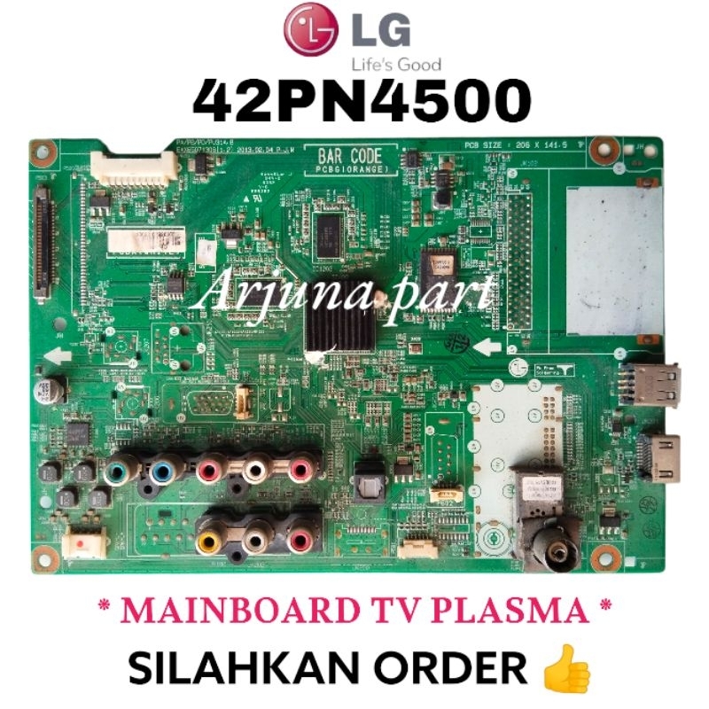 Jual MAINBOARD TV LG 42PN4500 / MB TV LG 42PN4500 / MESIN TV LG ...