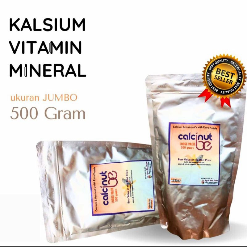 Jual Calcinut BE Suplemen Kalsium, Mikro, Makro Mineral dan ...