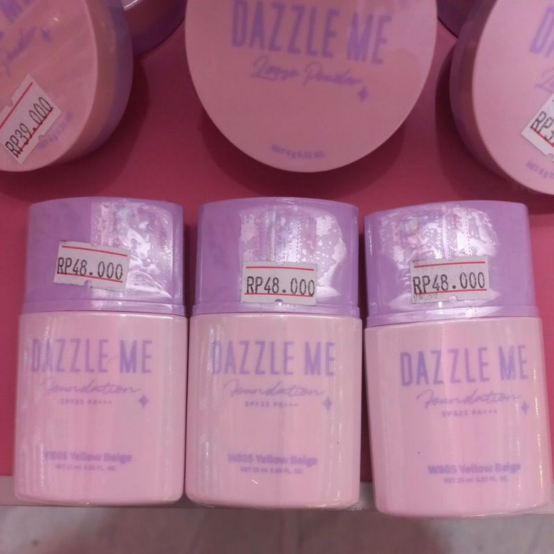 Jual DAZZLE ME FOUNDATION (Yellow beige) | Shopee Indonesia
