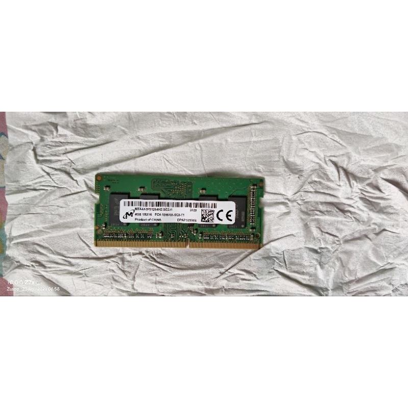 Jual RAM Laptop - Micron DDR4 4GB 3200Mhz SODIMM (Original) | Shopee ...