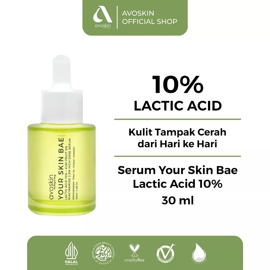 Jual Skincare Avoskin your skin bae serum lactic acid | Shopee Indonesia