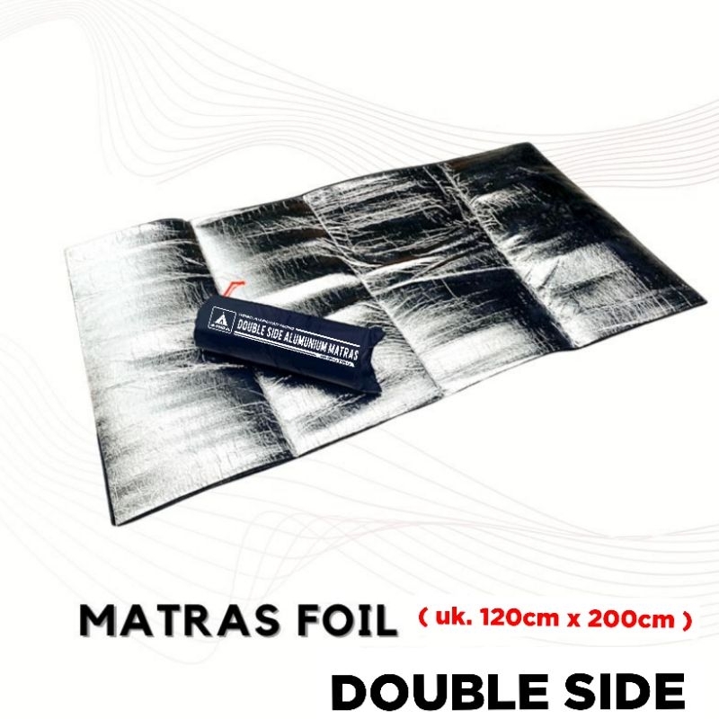 Jual [ 200 x 120 ] MATRAS LIPAT CAMPING ULTRALIGHT ALUMINIUM FOIL ...
