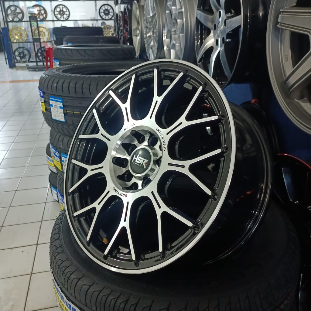 Jual Velg HSR Ring 16 Type RAI-S5 Mobil Innova Sienta Camry R16 ...