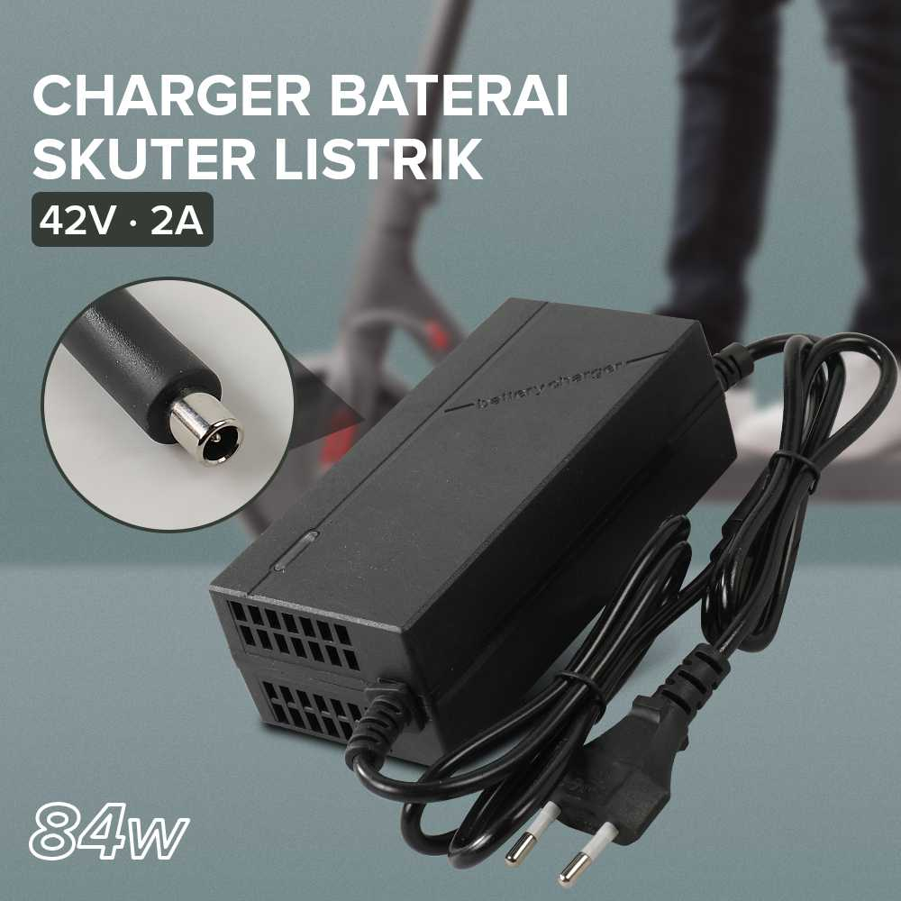Jual Charger sepedah listrik jek bulat jarum Adaptor Charger Baterai Converter Skuter Listrik DC ...