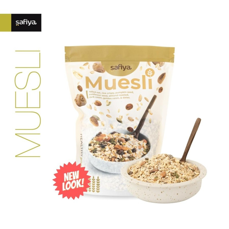 Jual Muesli Fruit And Seed 1 Kg Sereal Sehat Authentic Safiya Food