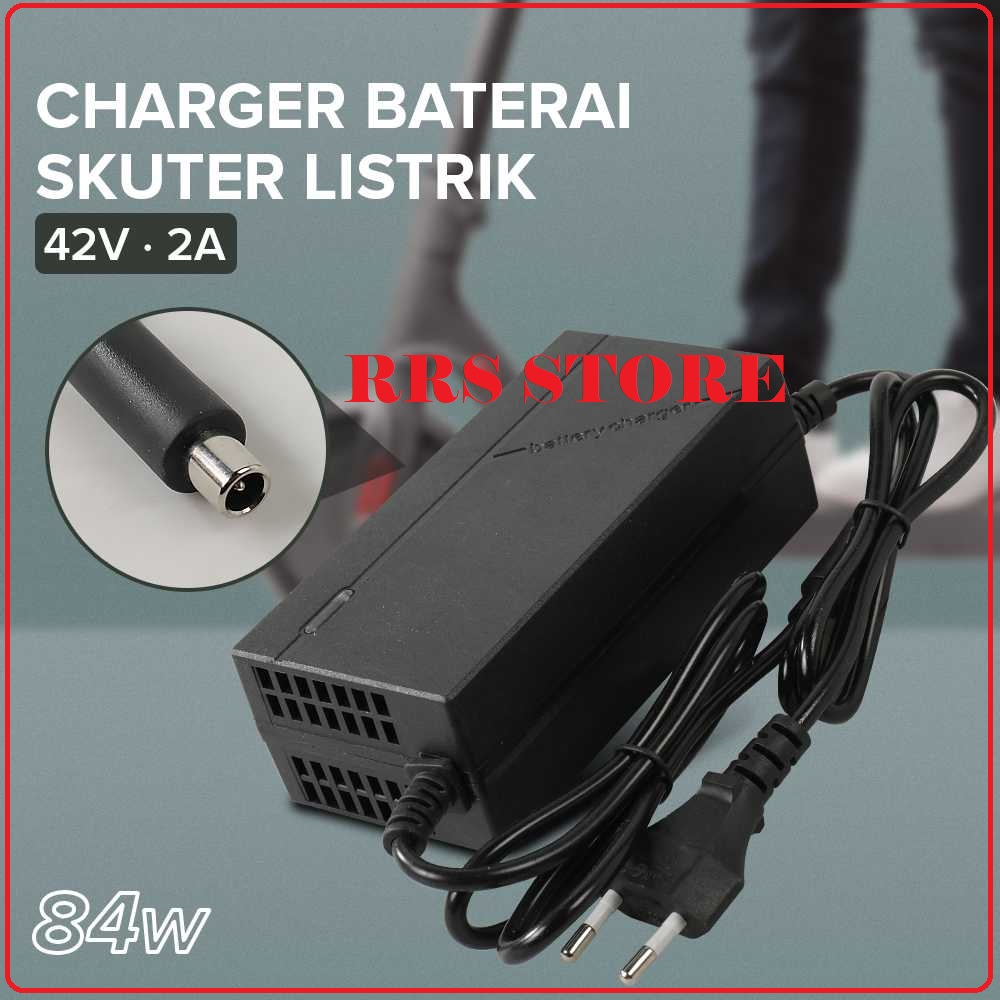 Jual Charger sepedah listrik jek bulat jarum Adaptor Charger Baterai ...