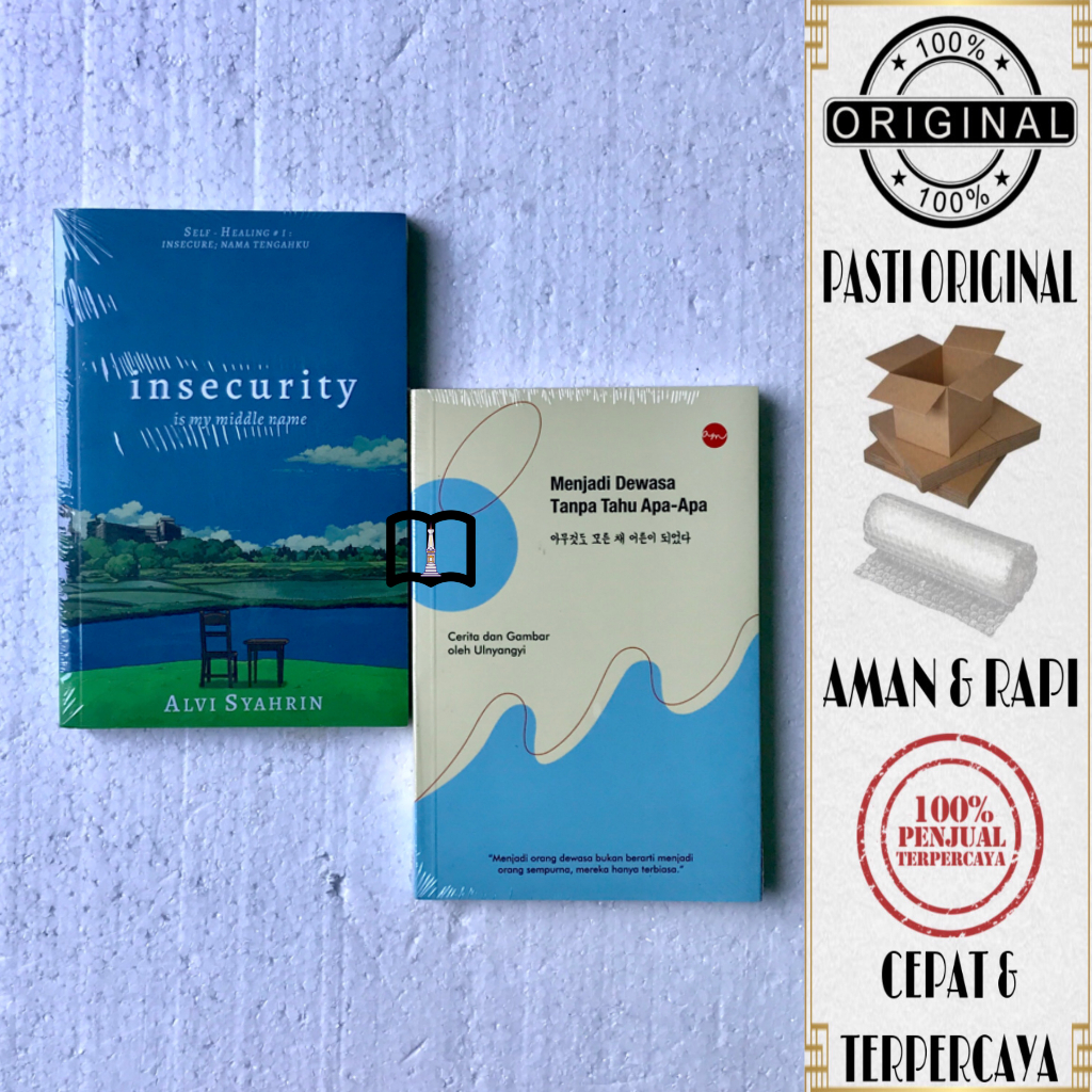 Jual Paket Buku Insecurity & Menjadi Dewasa Tanpa Tahu Apa-Apa - Buku ...