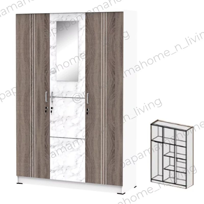 Jual lemari panel 3 pintu | Shopee Indonesia