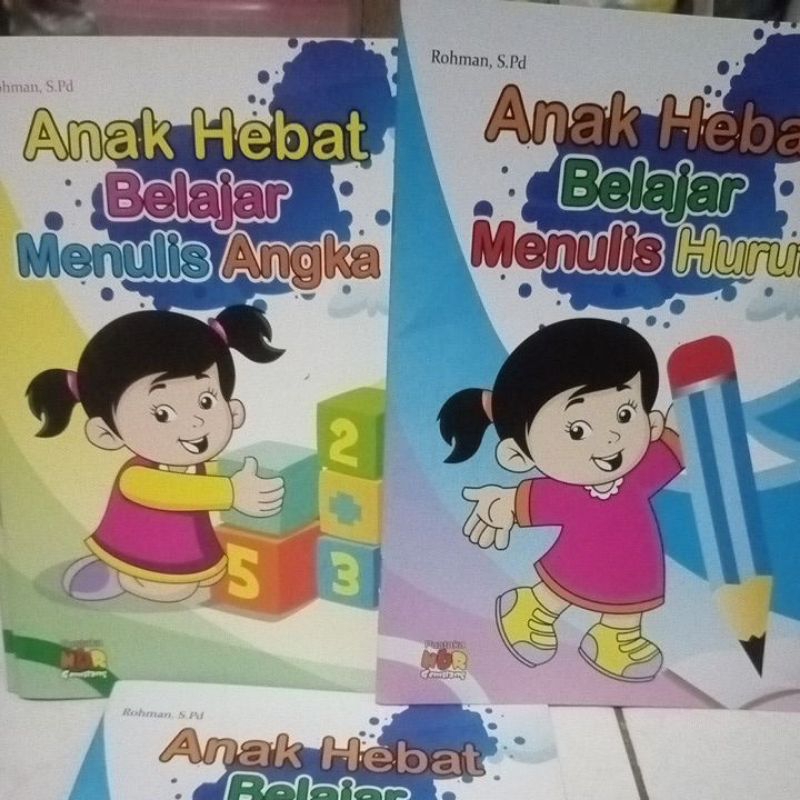 Jual Buku Anak Hebat Belajar Menulis Huruf dan Angka | Shopee Indonesia