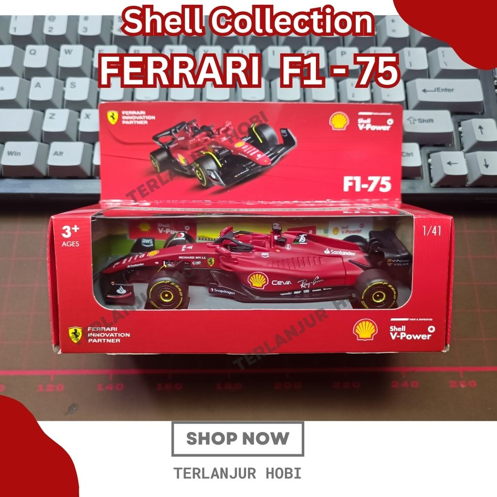 Jual Shell Ferrari F1-75 Shell Ferrari F1 Shell Ferrari F1 75 Ferrari ...