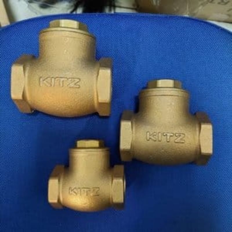 Jual Check Valve KITZ 2 1/2" Inch Kuningan Original | Shopee Indonesia