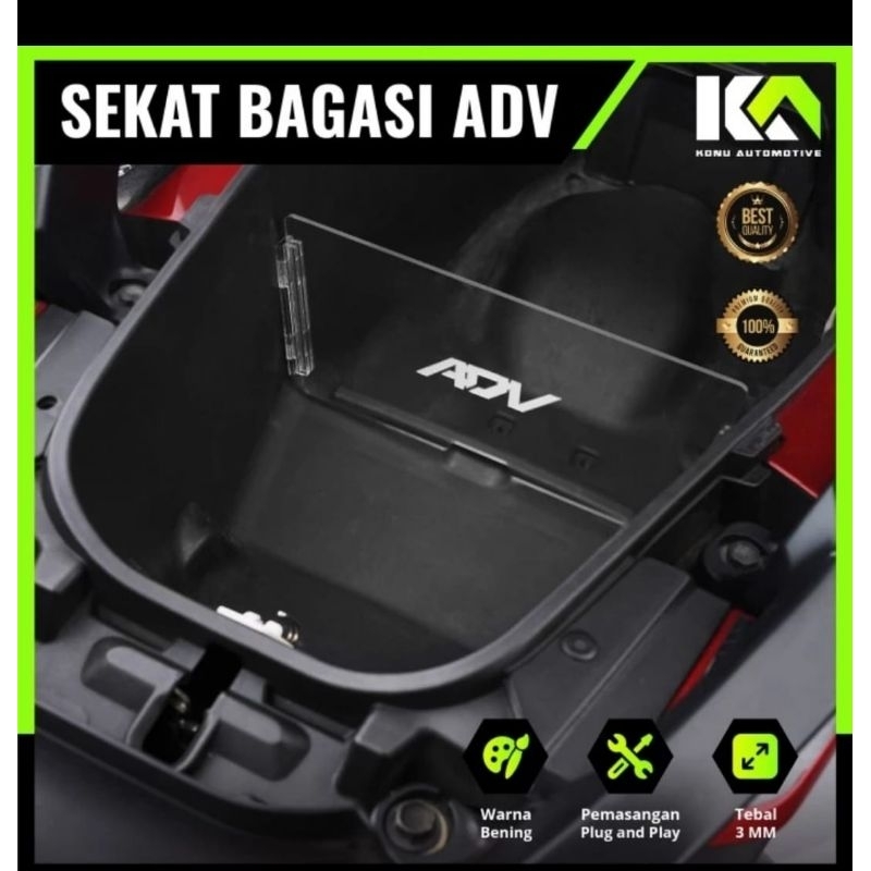 Jual Sekat Bagasi Honda New ADV 150 160 2022 2023 | Shopee Indonesia