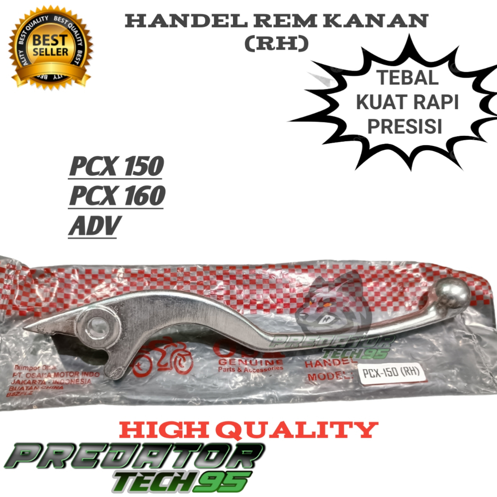 Jual Handle handel hendel Rem kanan RH Honda PCX 150 160 ADV Tebal Rapi ...