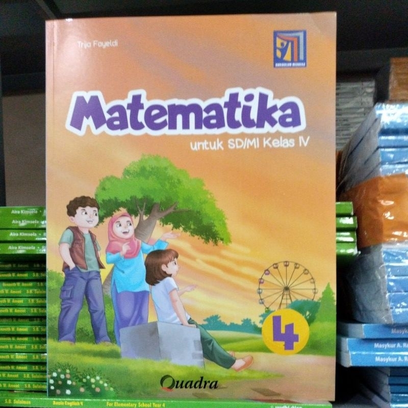 Jual matematika kelas 4 SD penerbit Quadra kurikulum merdeka | Shopee Indonesia