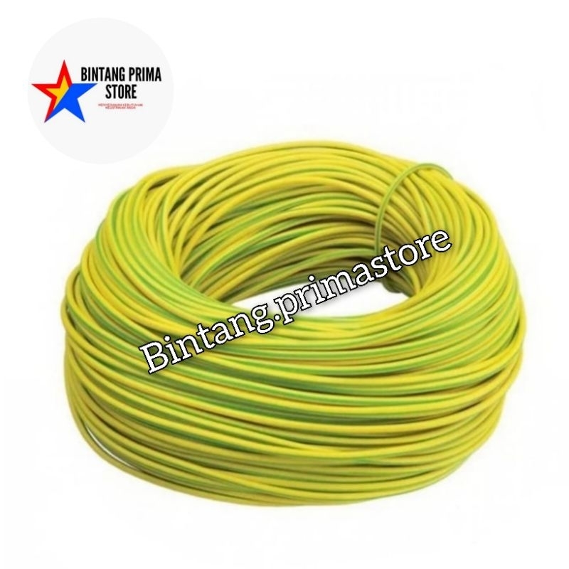 Jual Kabel NYAF 10mm / Kabel Grounding Serabut Kuning Hijau 10mm / Per Meter | Shopee Indonesia