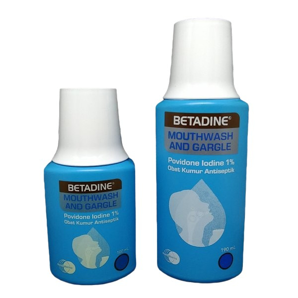 Jual BETADINE Mouthwash Gargle - Obat Kumur Antiseptik | Shopee Indonesia