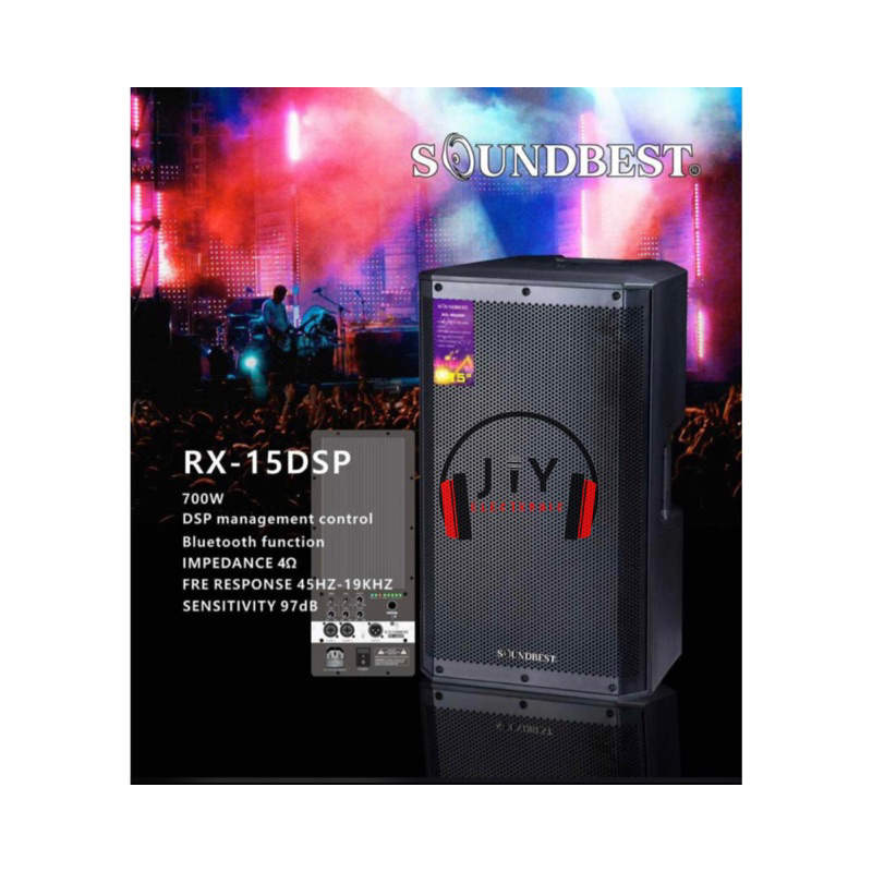 Jual Speaker Aktif 15 inch Soundbest RX-15DSP RX15DSP RX 15DSP (1 set ...