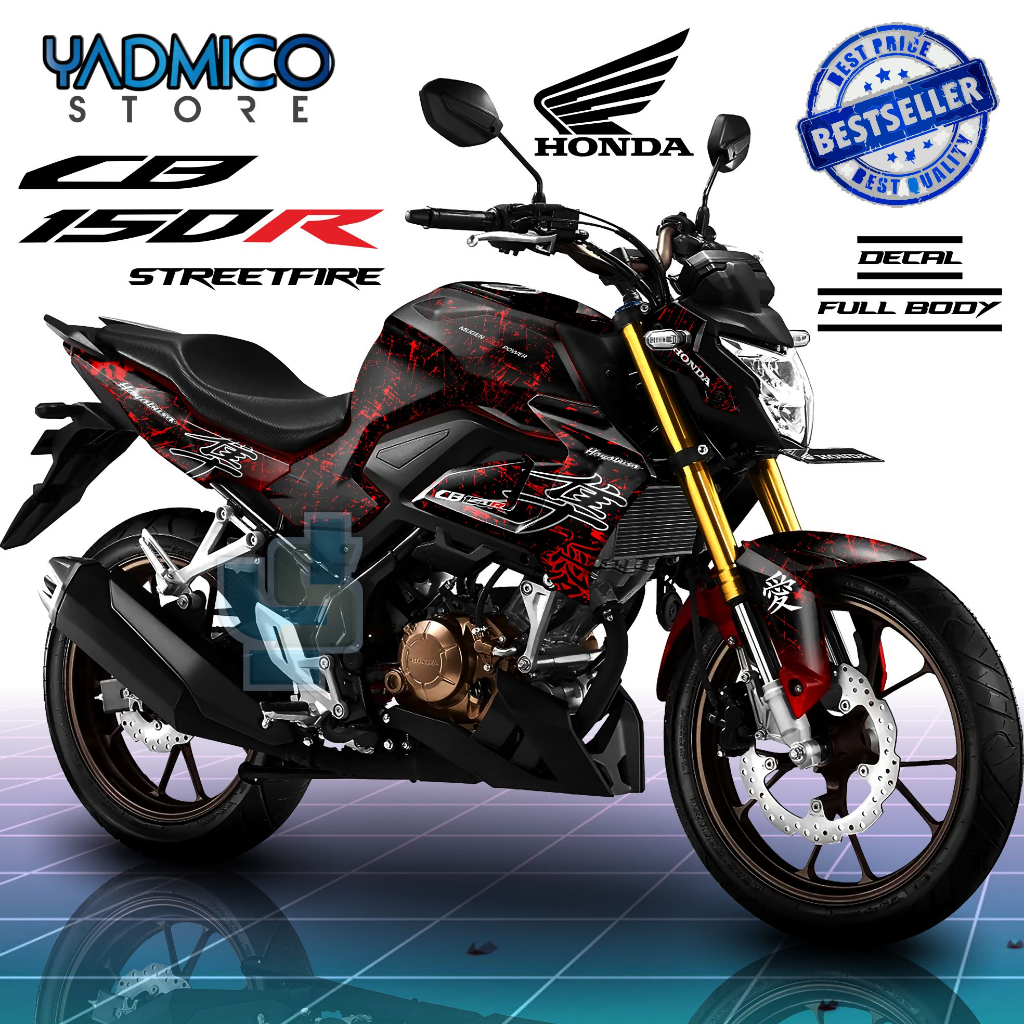 Jual Decal CB 150R 2021 Full Body - Stiker Motor CB150R 2021 Full Body ...