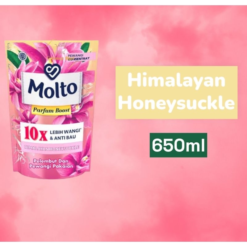 Jual GS Molto Pelembut & Pewangi Pakaian Himalayan Honeysuckle 650ml ...