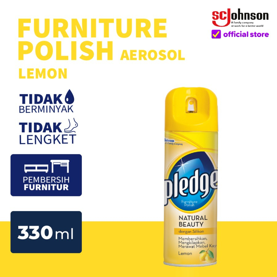 Jual Pledge Aerosol Lemon 330gr | Shopee Indonesia