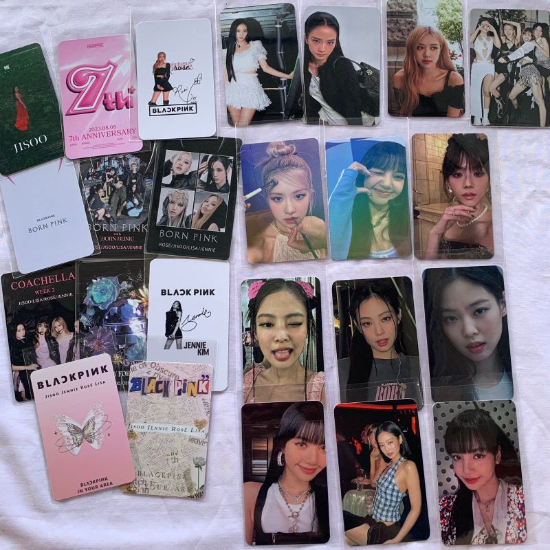 Jual Lomocard Photocard Bl4ck pink 2 sisi unoff | Shopee Indonesia