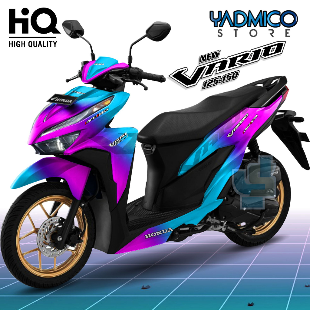 Jual Decal Vario 125 150 New Full Body - Stiker Motor Vario 125 150 New ...