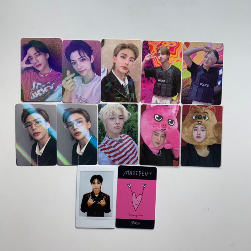 Jual photocard stray kids maxident pob maxi skz pc changbin hyunjin han ...