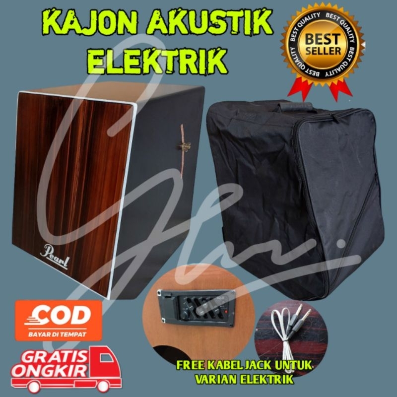 Jual KAJON / DRUMBOX / CAHON Akustik Elektrik Bahan Plywood Packing ...