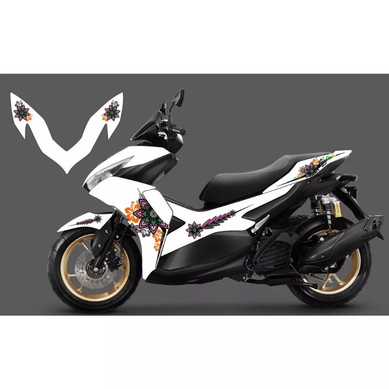 Jual STRIPING STICKER TRANSPARAN ALL NEW AEROX CONNECTED NVX 155 CUSTOM ...