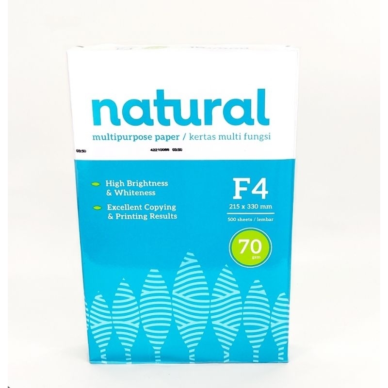 Jual kertas HVS F4 70 gr Natural | Shopee Indonesia