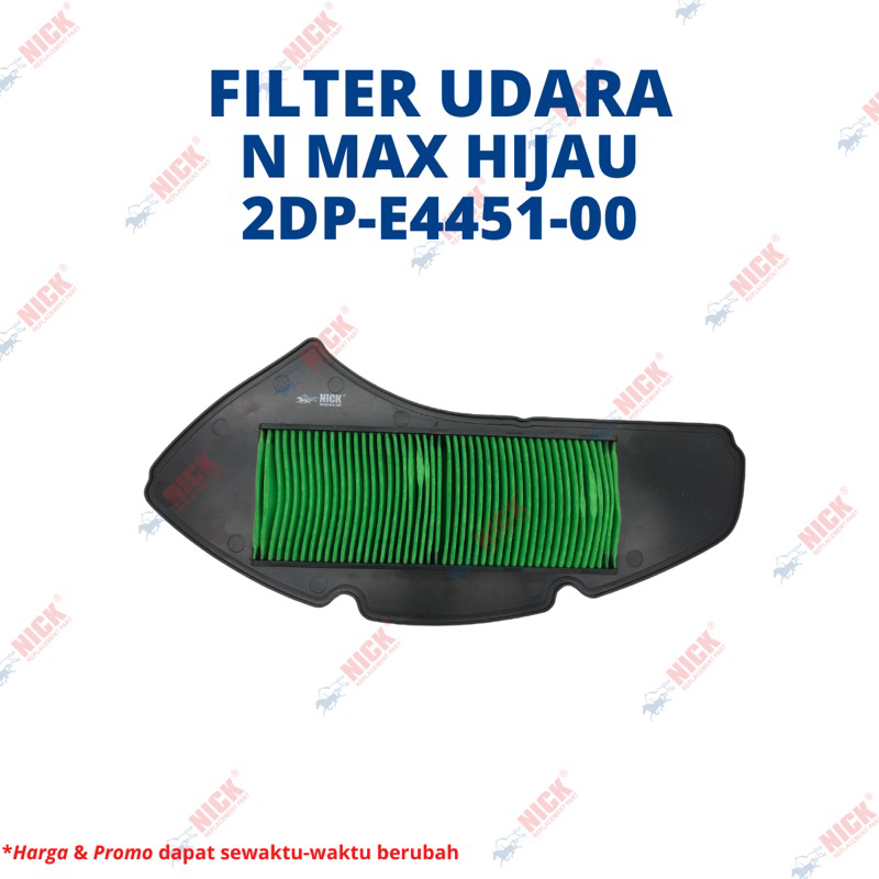 Jual Filter Udara N MAX HIJAU (2DP-E4451-00) | Shopee Indonesia