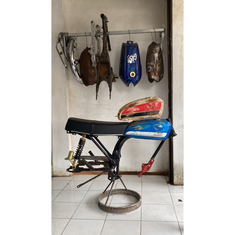 Jual Tangki CB Sultan part cat Tangki Cb doraemon Cat Bladus | Shopee ...