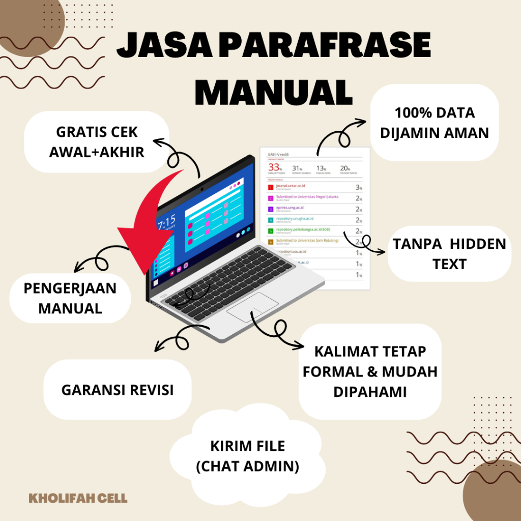 Jual JASA PARAFRASE MANUAL BERKUALITAS & BERGARANSI | menurunkan ... Jual JASA PARAFRASE MANUAL BERKUALITAS & BERGARANSI | menurunkan ...