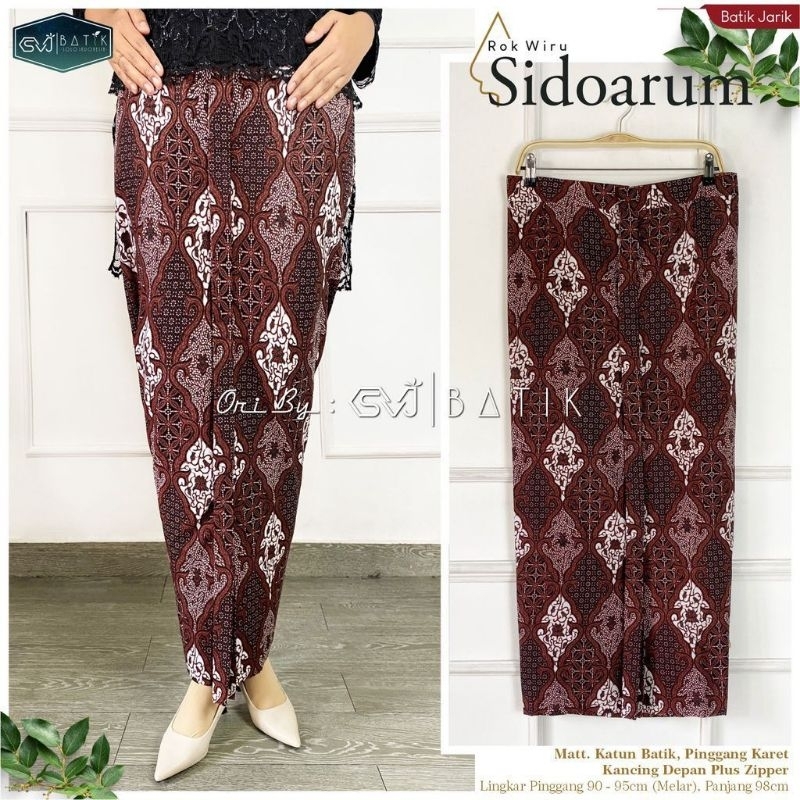 Jual ROK WIRU BATIK L XL XXL XXXL / ROK WIRU BAWAHAN KEBAYA GENDHIS ...