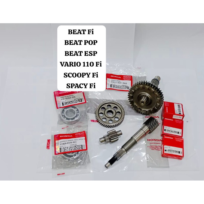 Jual GIGI GIR RASIO CVT BEAT Fi BEAT POP BEAT ESP VARIO 110 Fi SCOOPY ...