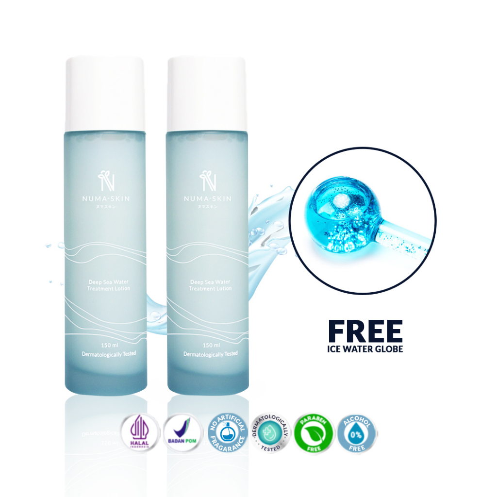 Jual Numa Skin Paket Hemat 2pcs Deep Sea Water Treatment Lotion 150ml ...