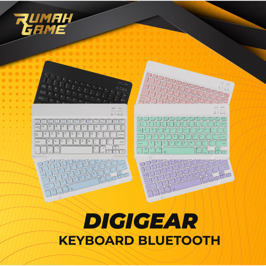 Jual DIGIGEAR KEYBOARD MINI BLUETOOTH KEYBOARD TAB LAPTOP PC BT ...
