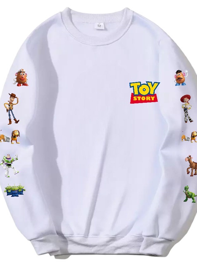 Jual TOY STORY Sweatshirt Basic II Sweater Crewneck Print DTF II Sz M ...
