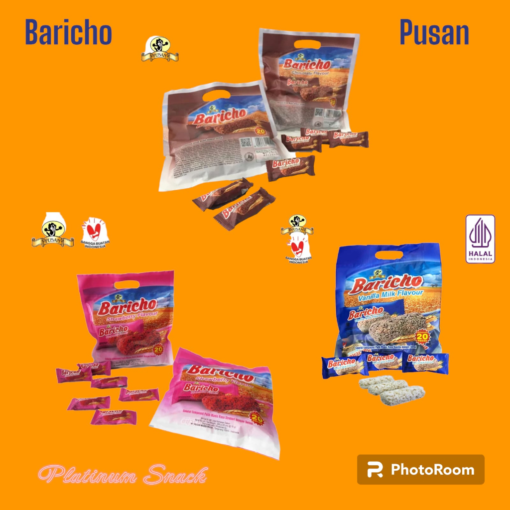 Jual Baricho Chocolate Sereal | Isi 20 Pcs | Pusan | Shopee Indonesia