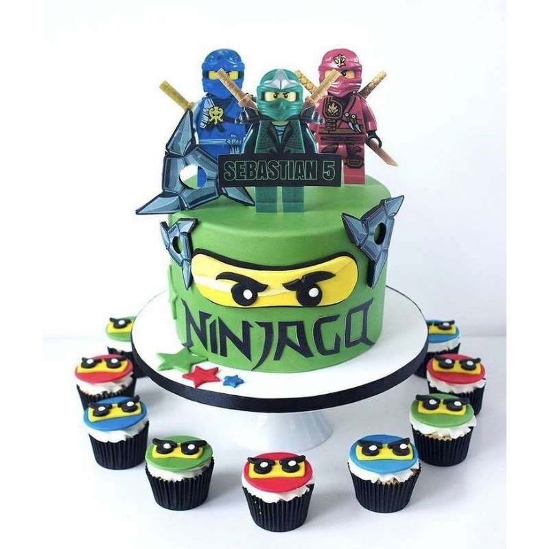 Jual Topper ninjago birthday cake | Shopee Indonesia