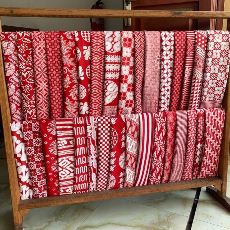 Jual Kain Batik Merah Putih Motif Keren Banyak Pilihan Harga Murah ...