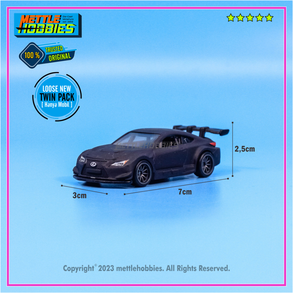 Jual Hot Wheels Premium Car Culture Lexus RC F GT3 Diecast Miniatur ...
