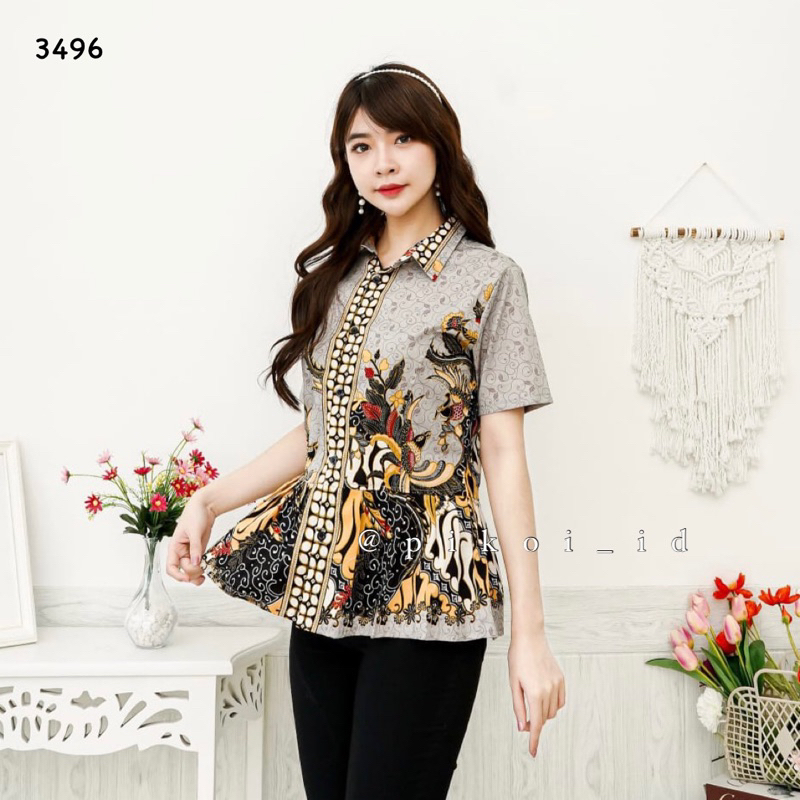Jual Baju batik cewek / atasan batik murah / blouse batik / baju batik ...
