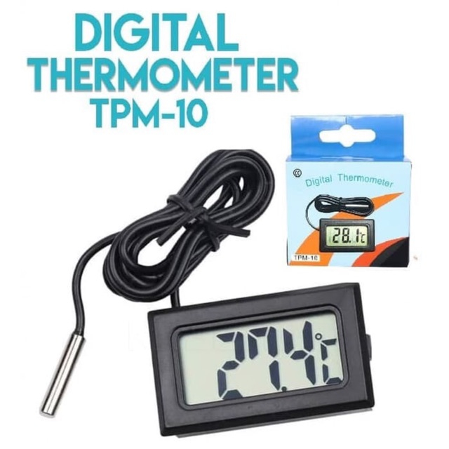 Jual [KIKI] Thermometer Digital Mini - Untuk Termometer Pengukur Suhu ...