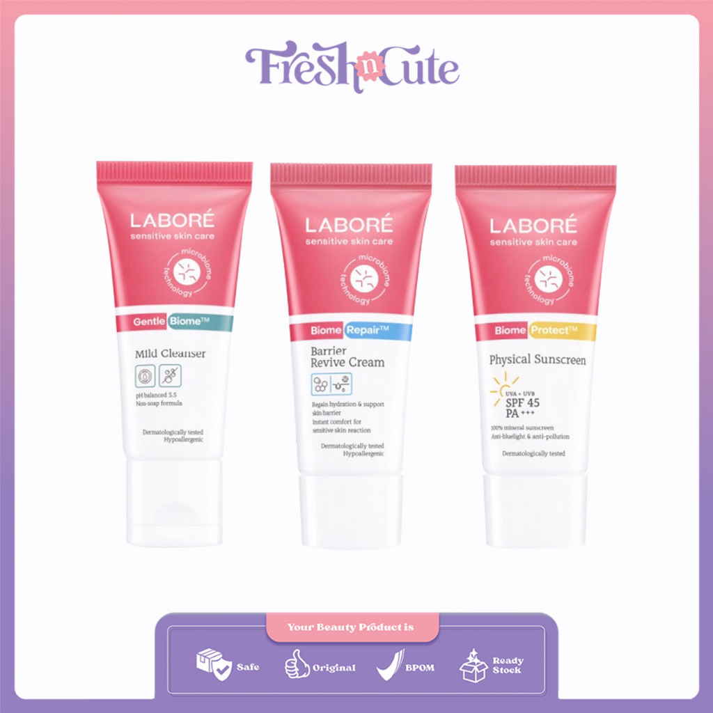 Jual LABORE - Trial Size On The Go Minis II Gentle Face Wash 15 ml ...