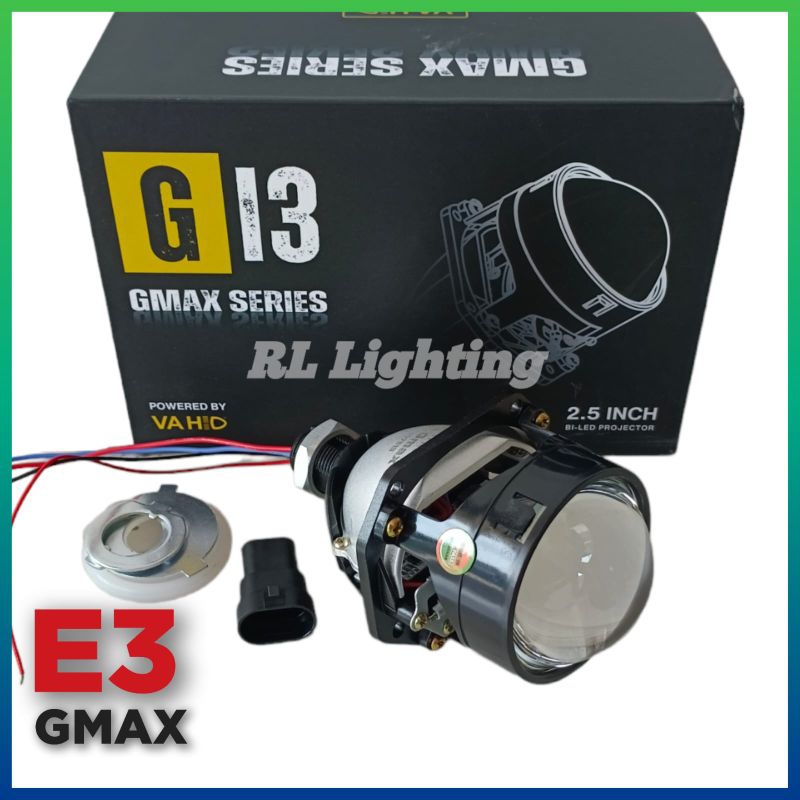 Jual E3 GMAX Series | Bi-LED Projector 2,5 inch Purple Lens Vahid ...